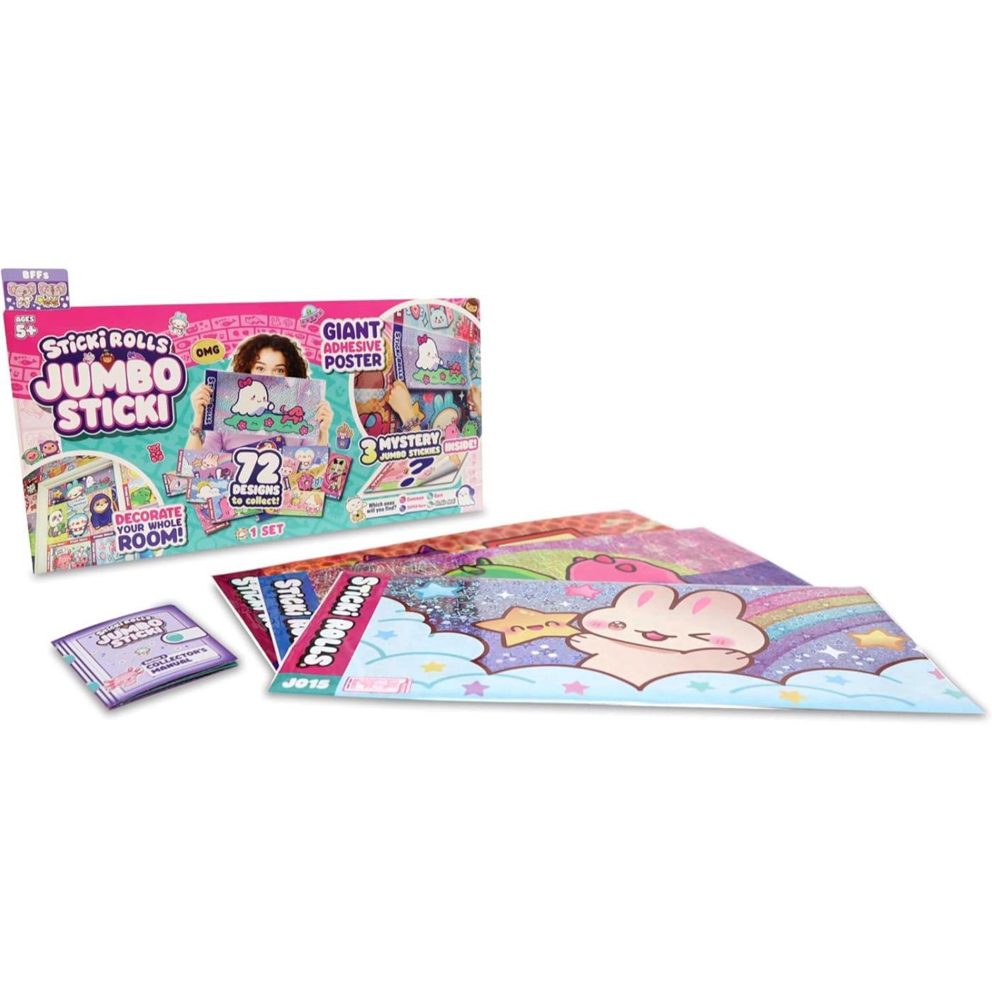 Sticki Rolls Jumbo Stickies Giant Mystery Poster (3 Pack) - The Online ...