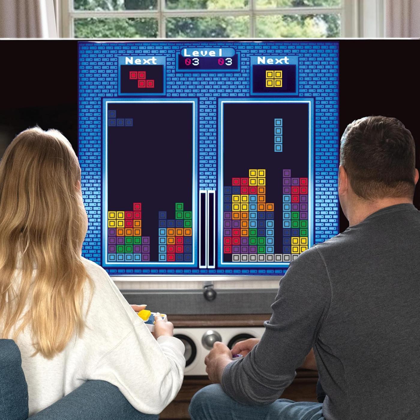 Tetris Duel 2 Player Plug & Play TV Game - The Online Toy Store