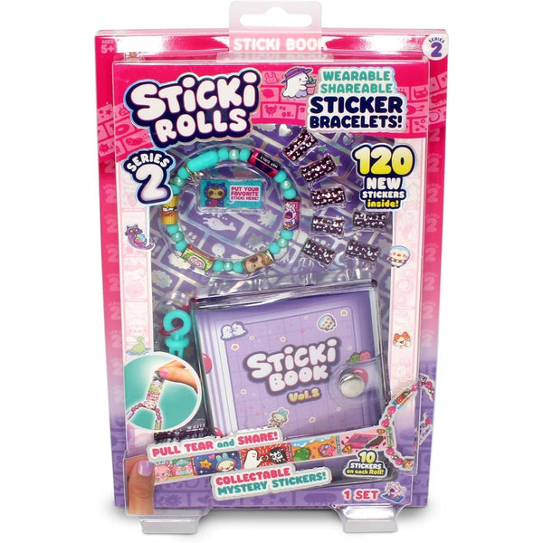 Sticki Rolls Sticki Book: Series 2 - The Online Toy Store