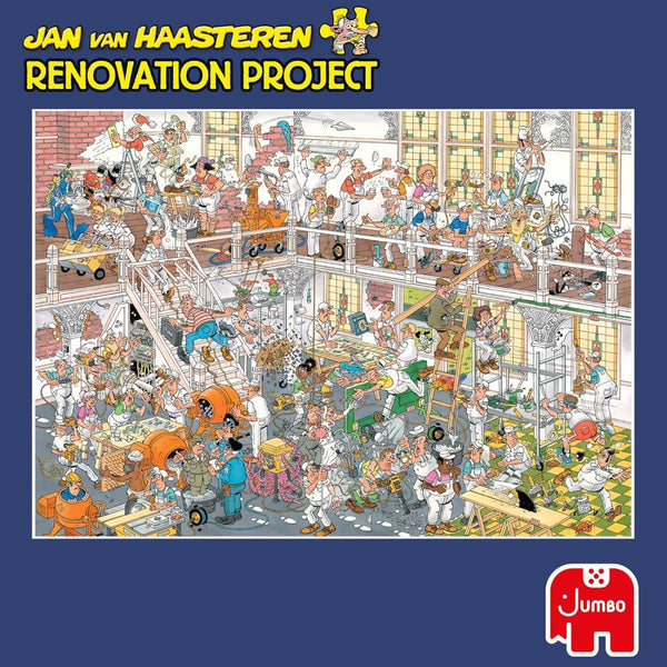 Jan Van Haasteren DIY Shop & Renovation Project 2 x 1000 Piece Jigsaw ...