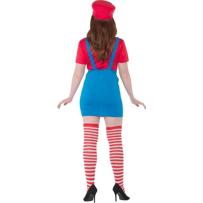 Adult Women's Girl Plumber Fancy Dress Costume Party Outfit - The ...