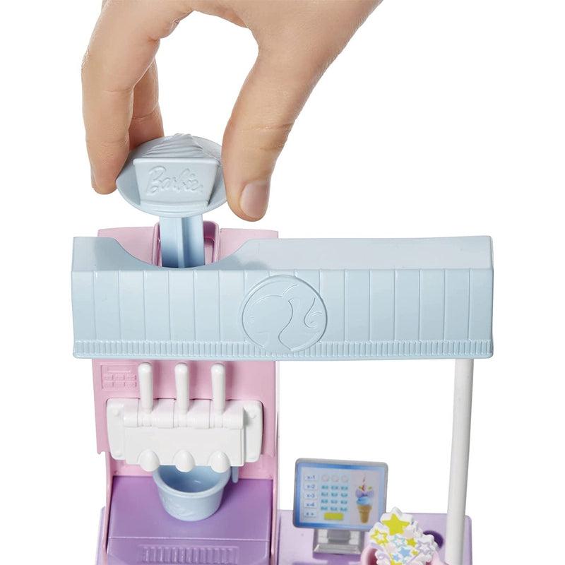 Barbie Ice Cream Shopkeeper Ice Cream Shop Play Set - The Online Toy Store