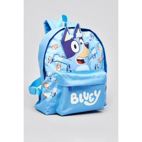 Bluey Unisex Front Pocket School Bag Backpack - Blue - The Online Toy Store