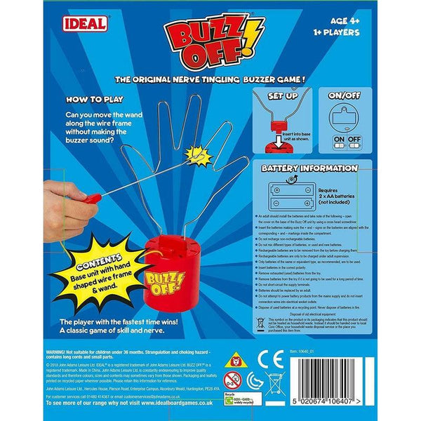 Buzz Off Game Wire Frame - The Original Nerve Tingling Buzzer Game ...