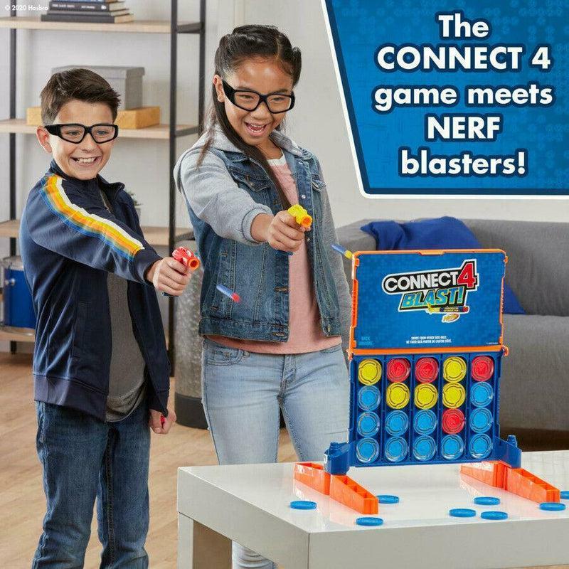 Connect 4 Blast! Game Powered by Nerf - The Online Toy Store