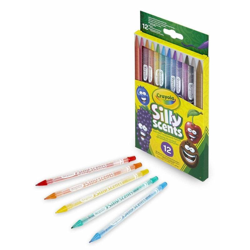 Crayola 12 Silly Scents Twistable Colouring Pencils - The Online Toy Store