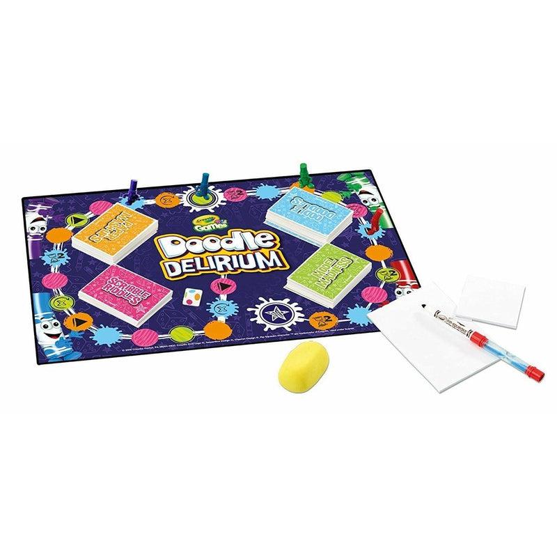 Crayola Doodle Delirium Game Guessing Drawing Modelling Game - The ...
