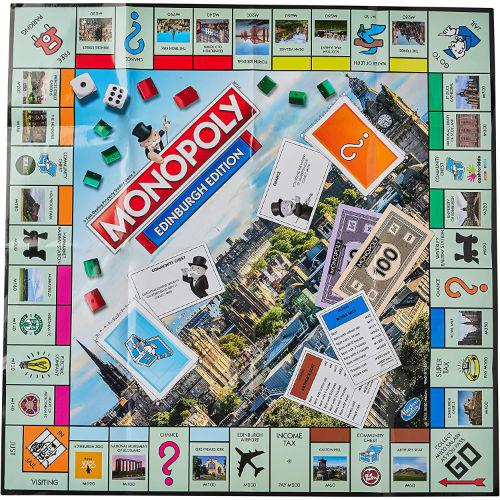 Edinburgh Edition Monopoly 1000 Piece Jigsaw Puzzle - The Online Toy Store
