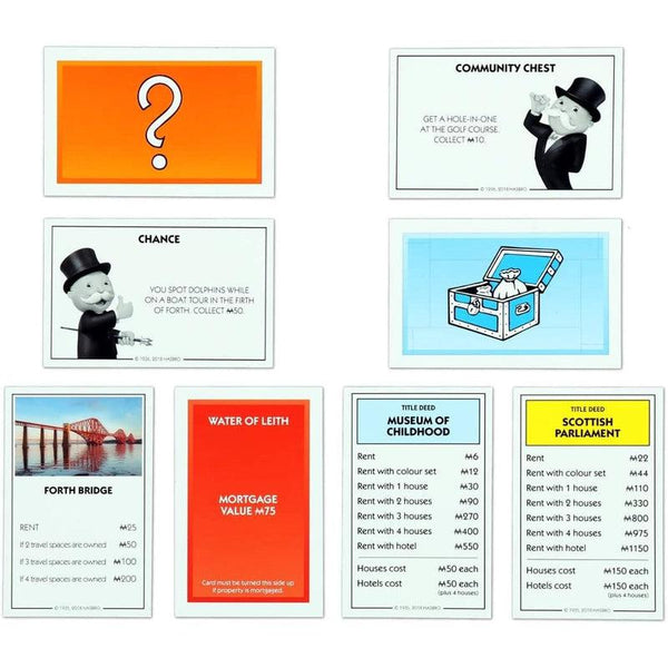 Edinburgh Monopoly Board Game (2018) - The Online Toy Store
