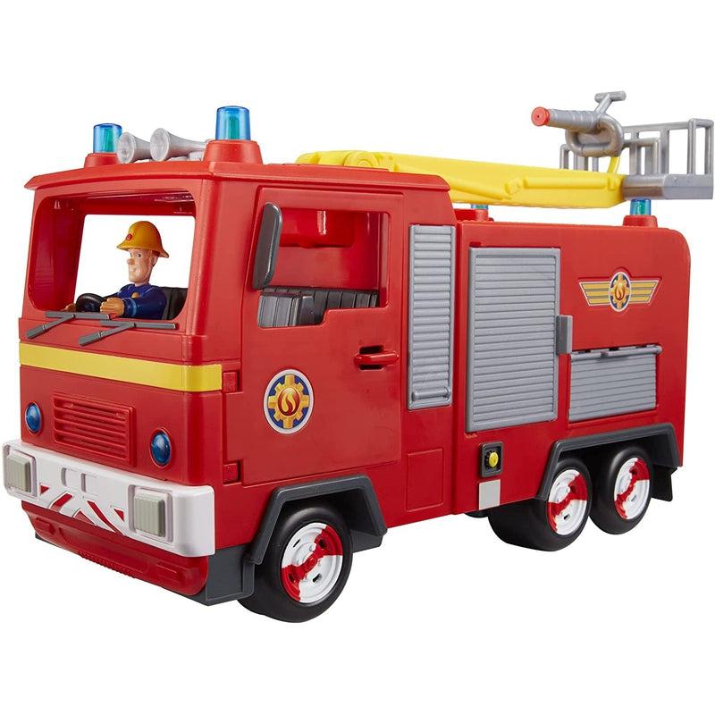 Fireman Sam Electronic Spray and Play Jupiter fire engine - The Online ...