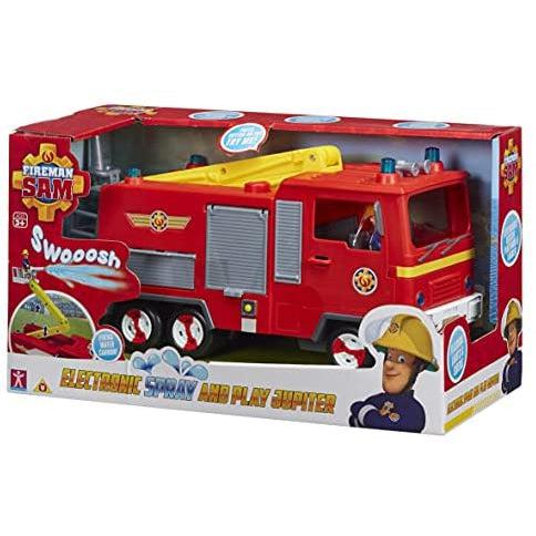 Fireman Sam Electronic Spray and Play Jupiter fire engine - The Online ...