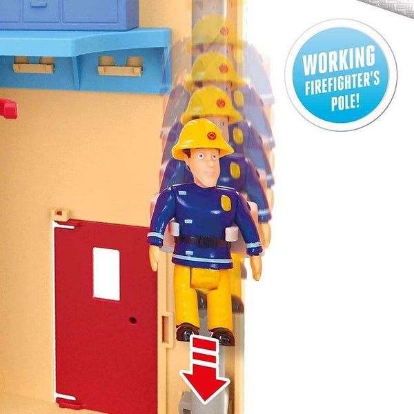 Fireman Sam Fire Rescue Centre Fire Station Playset, Figure & Accessor ...
