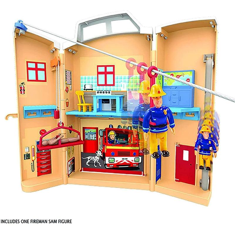 Fireman Sam Fire Rescue Centre Fire Station Playset, Figure & Accessor ...