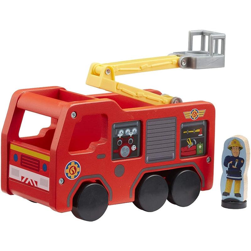 Fireman Sam Wooden Jupiter & Figure - The Online Toy Store