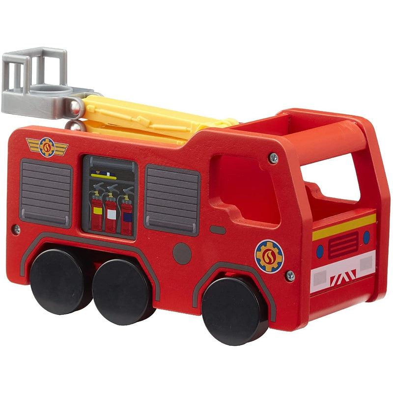 Fireman Sam Wooden Jupiter & Figure - The Online Toy Store