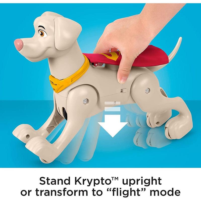 Fisher Price DC League of Super Pets Rev & Rescue Krypto Toy Figure ...