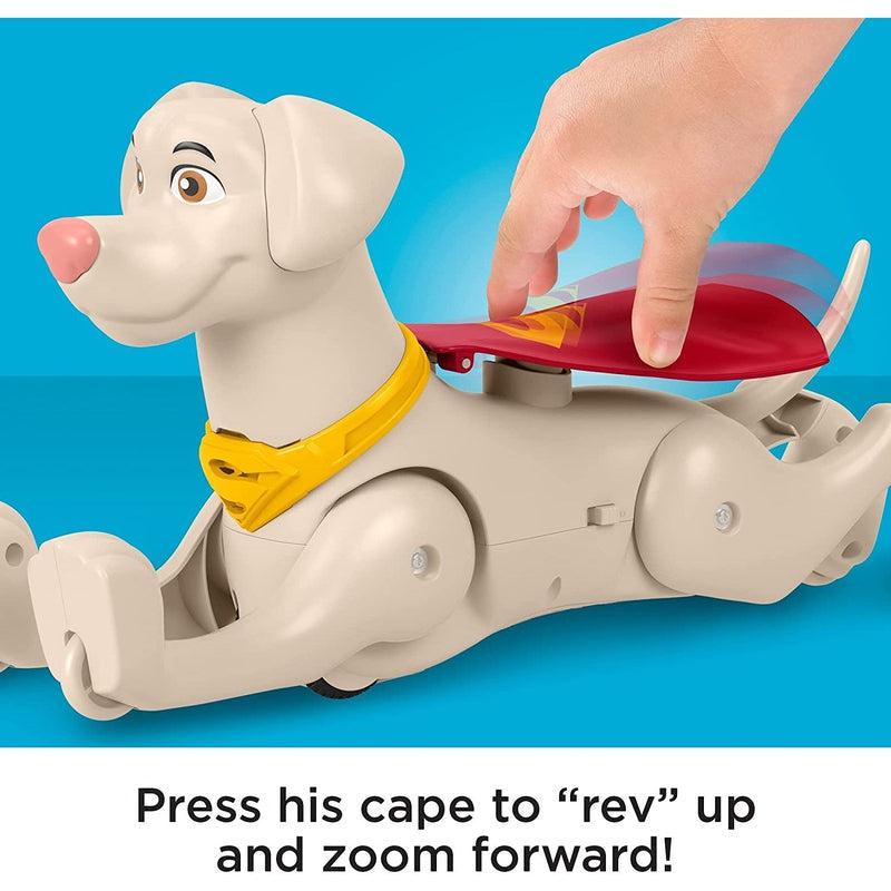 Fisher Price DC League of Super Pets Rev & Rescue Krypto Toy Figure ...