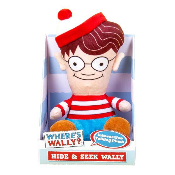 Fizz Creations Where's Wally Hide & Seek Interactive Talking Soft Plus ...