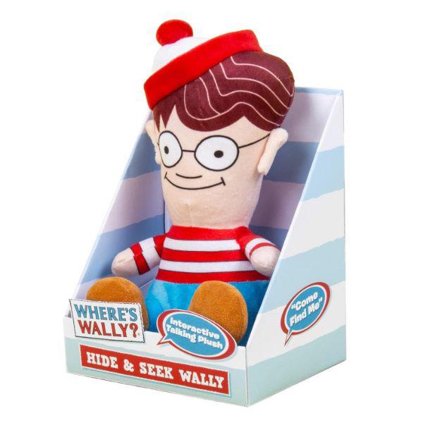 Fizz Creations Where's Wally Hide & Seek Interactive Talking Soft Plus ...