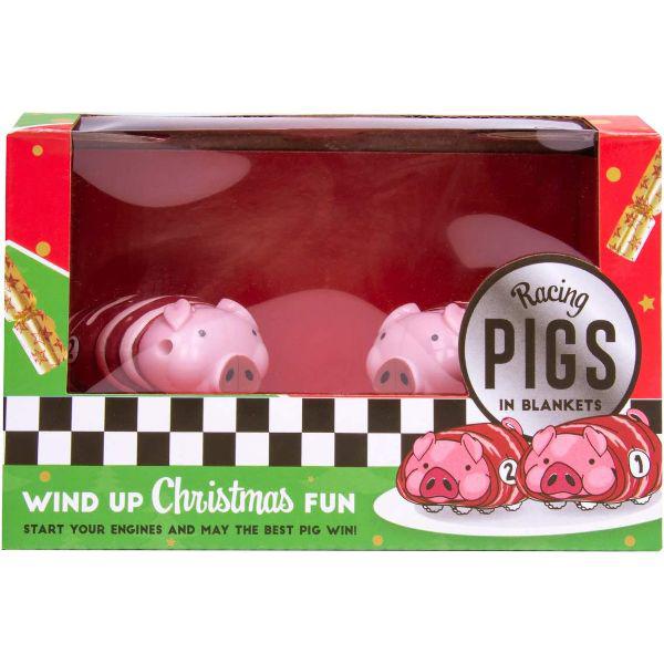 Fizz Creations Wind Up Racing Pigs in Blankets Game - The Online Toy Store