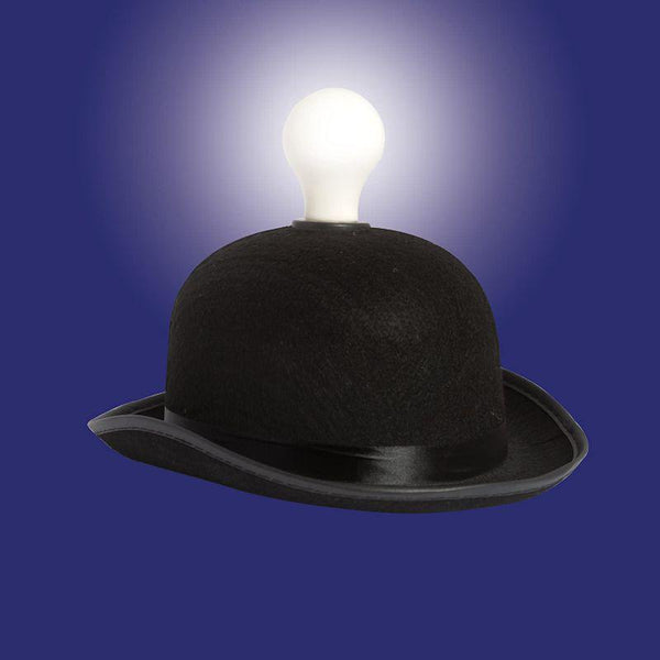 Funtime Gifts Light Headed Bowler Hat Lamp - The Online Toy Store