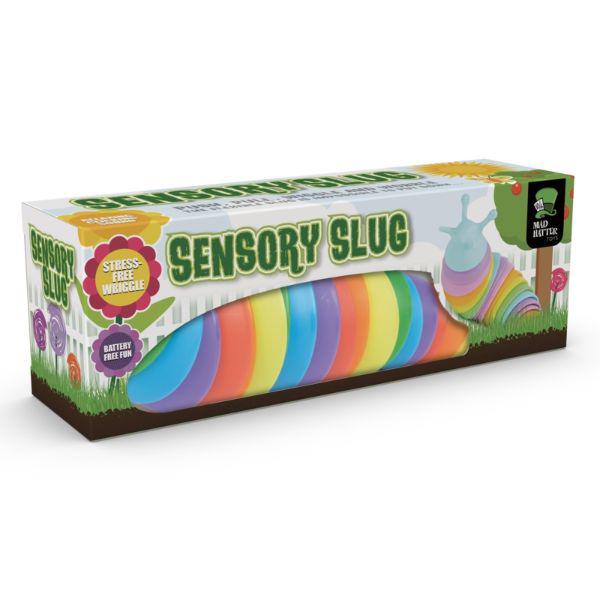 Funtime Gifts Sensory Slug Squeezable Stress Reliever - The Online Toy Store