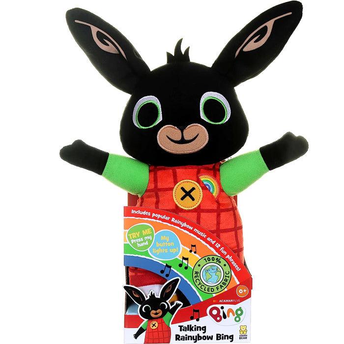 Golden Bear Bing Talking Rainybow Interactive Soft Toy - The Online Toy ...
