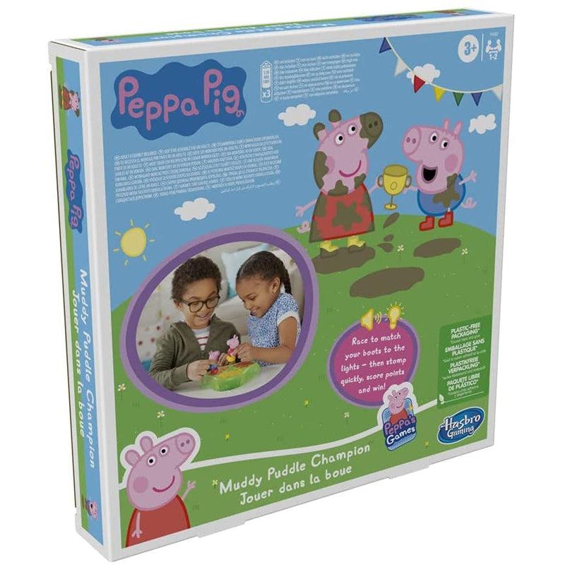 Hasbro Peppa Pig Muddy Puddles Champion Children's Board Game - The Online Toy Store