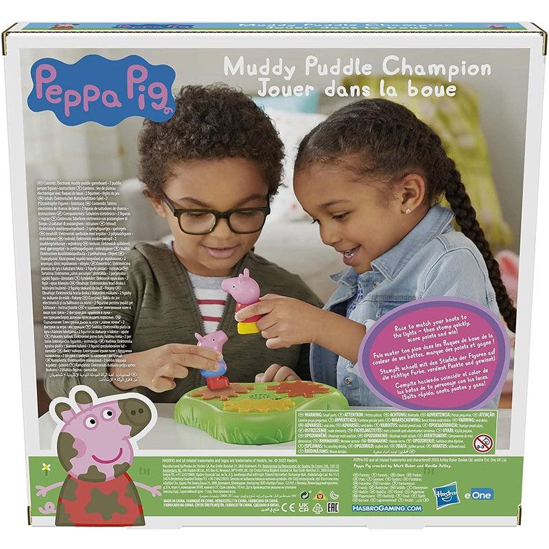 Hasbro Peppa Pig Muddy Puddles Champion Children's Board Game - The Online Toy Store
