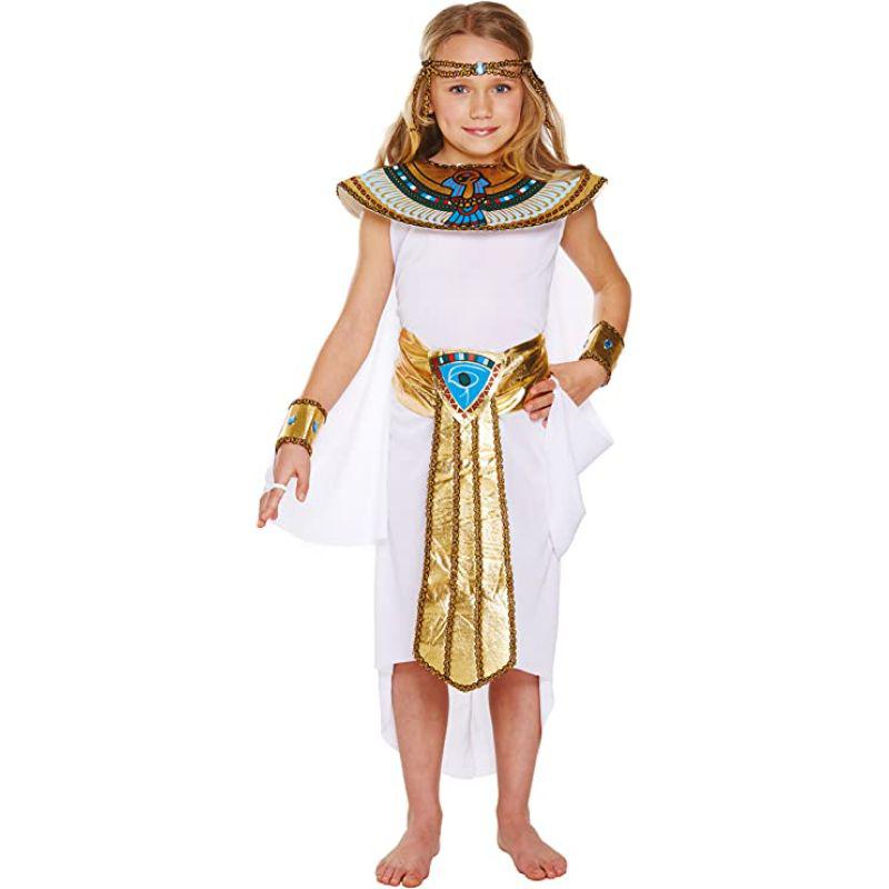 Henbrandt Egyptian Queen Cleopatra Girl's Fancy Dress Costume - The ...