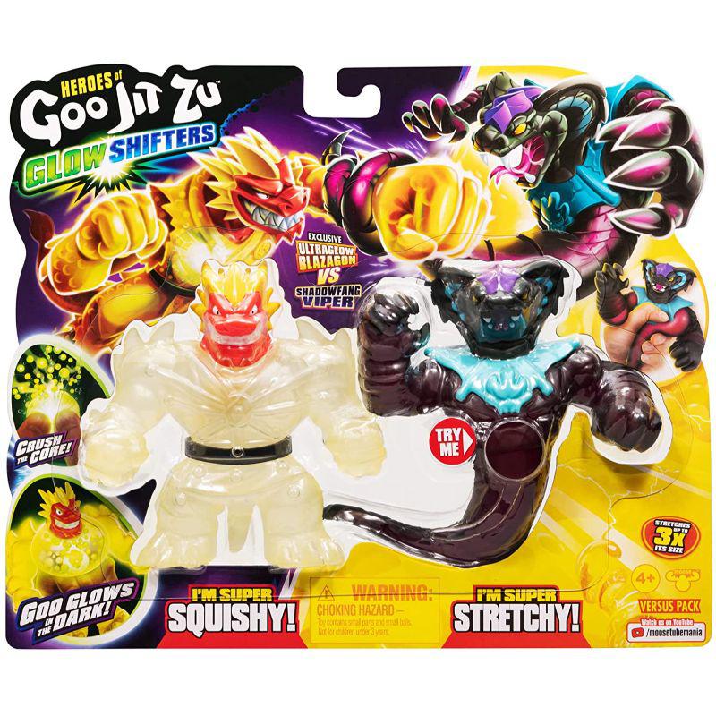 Heroes of Goo Jit Zu Glow Shifters Blazagon vs Shadowfang Viper - The ...