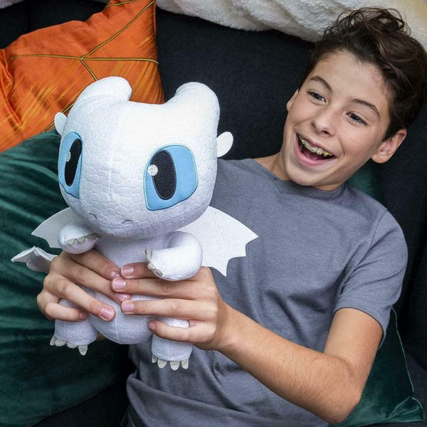 How To Train Your Dragon Squeeze & Growl Plush Lightfury - The Online ...