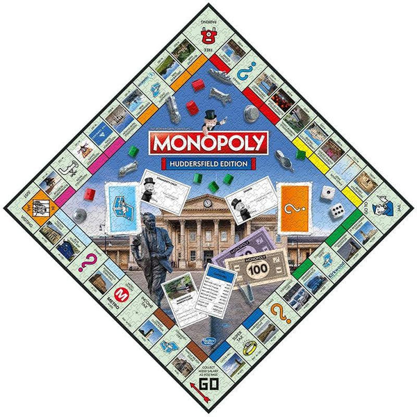 Huddersfield Monopoly 1000Pc Jigsaw Puzzle - The Online Toy Store