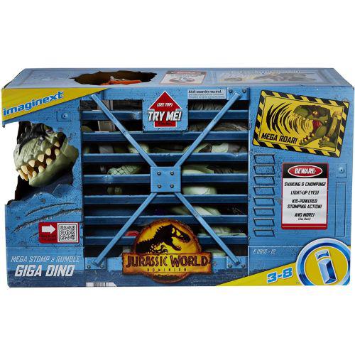 Imaginext Jurassic World Dominion Mega Stomp & Rumble Giga Dino Action ...