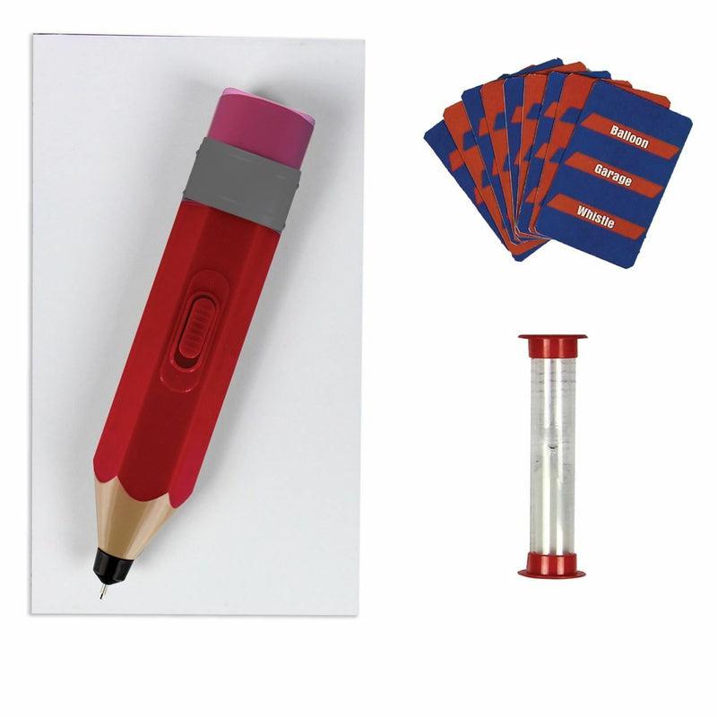 In A Wobble Family Drawing Game Wobbily Pen Picture Guessing Family Fu ...