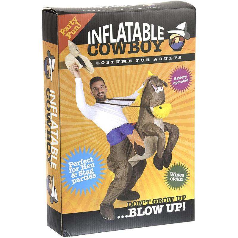 Inflatable Cowboy Fancy Dress Costume - The Online Toy Store