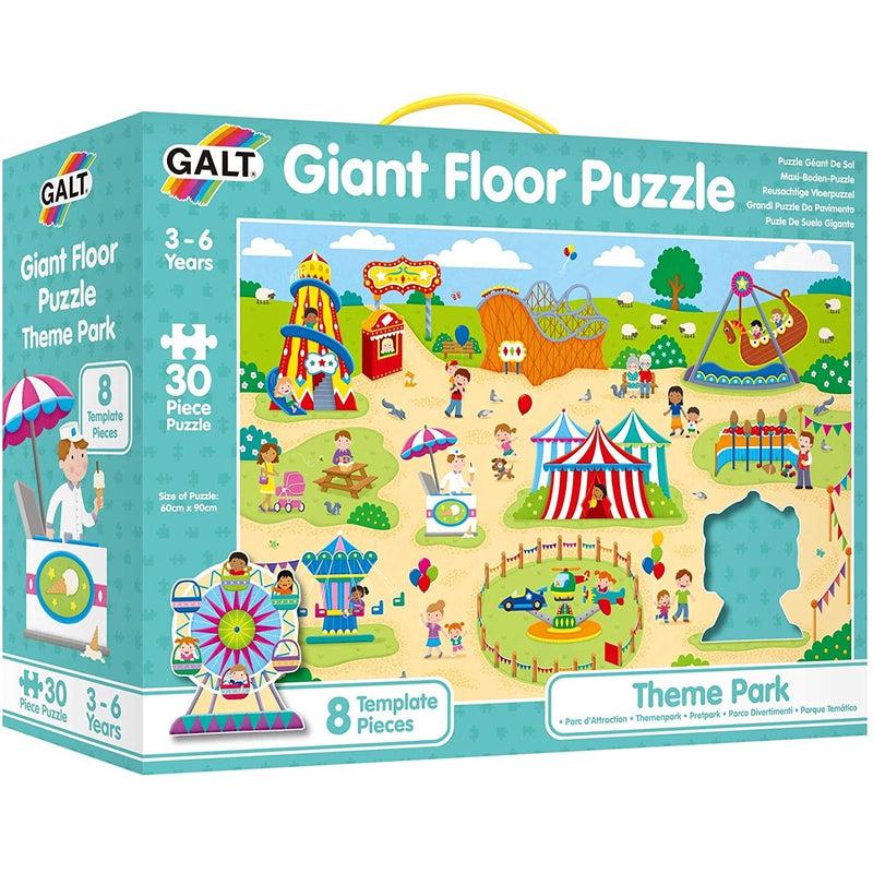 James Galt 30 Piece Giant Floor Puzzle - THEME PARK - The Online Toy Store