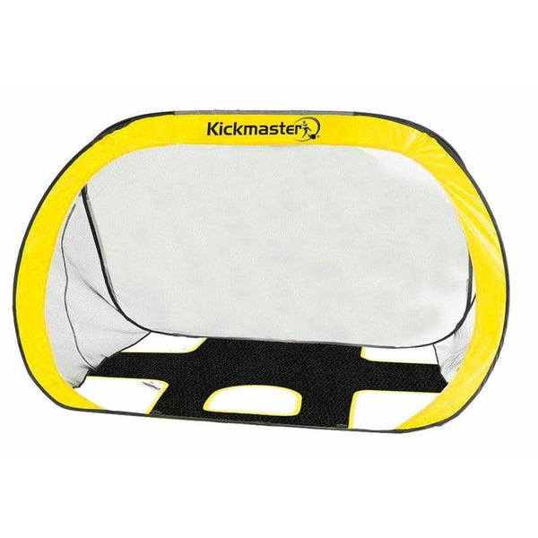 Kickmaster 2 in 1 Quick Pop Up Football Goal & Shot Target Training Se ...