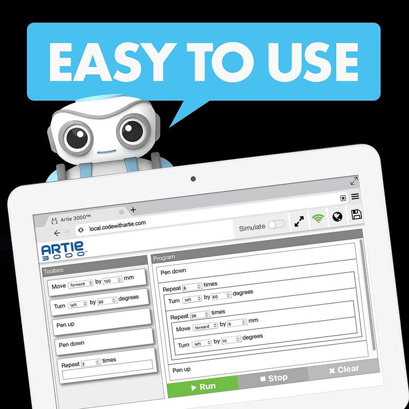 Learning Resources Artie 3000 Coding Programming Drawing Robot - The ...