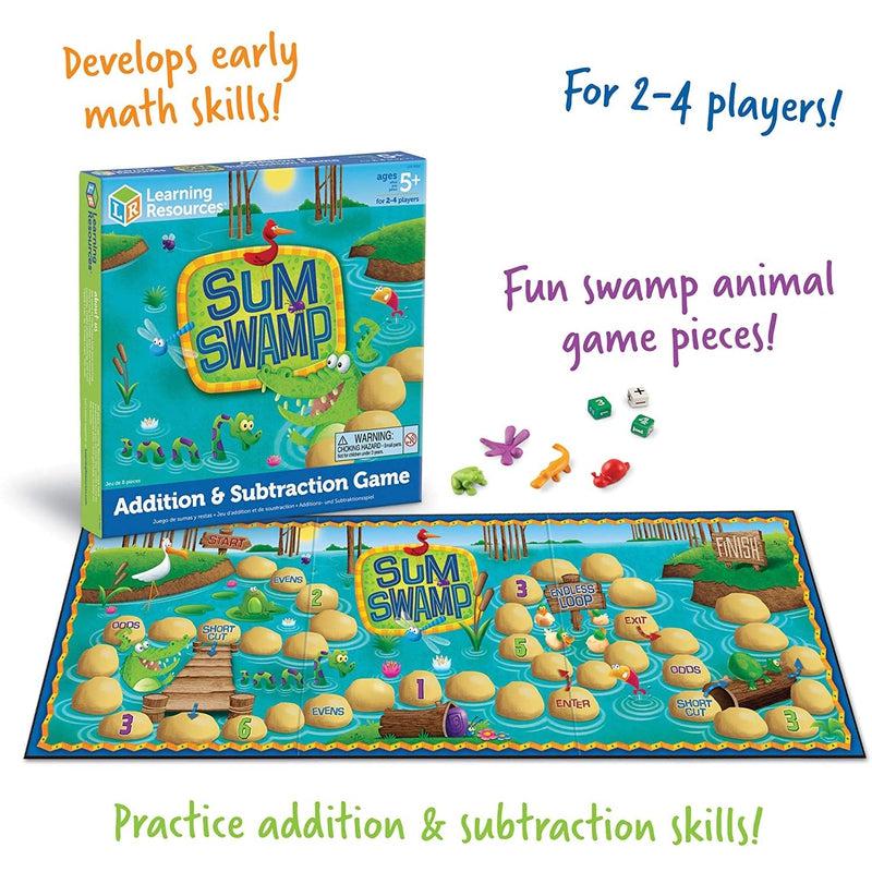 Learning Resources Sum Swamp Addition Subtraction Game - The Online Toy Store