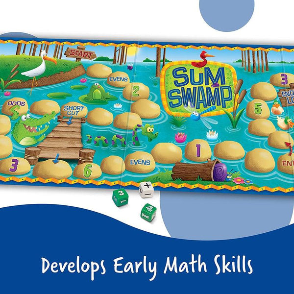 Learning Resources Sum Swamp Addition Subtraction Game - The Online Toy ...