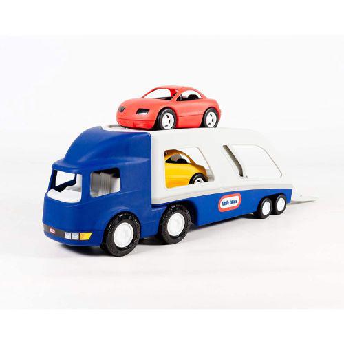 Little Tikes Big Car Carrier Large Hauler Truck & 2 Sports Cars Playse ...