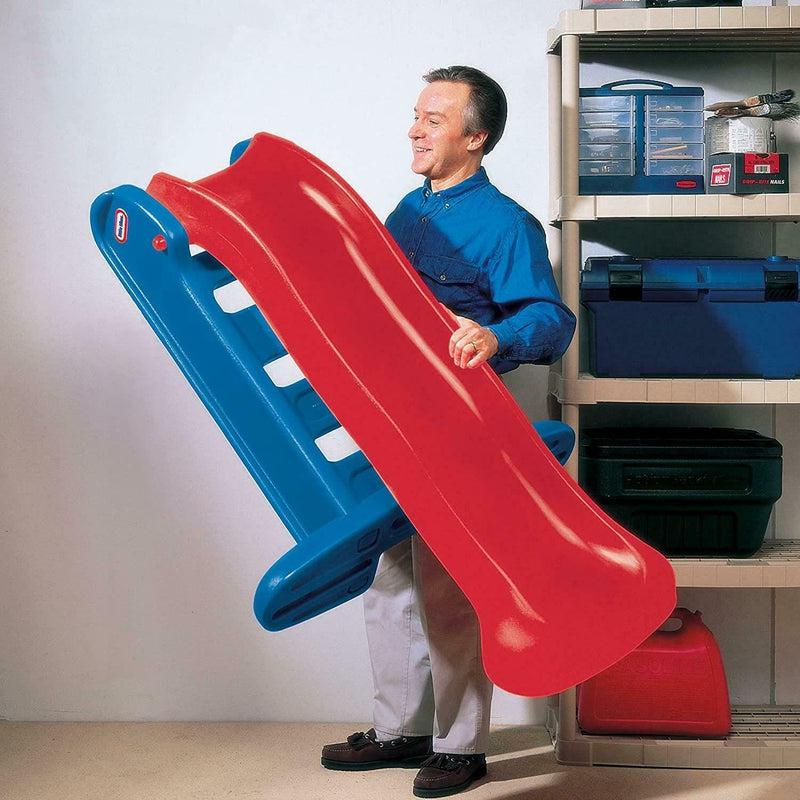 MGA Little Tikes Easy Store Large Slide (Primary - Red/Blue) - The ...