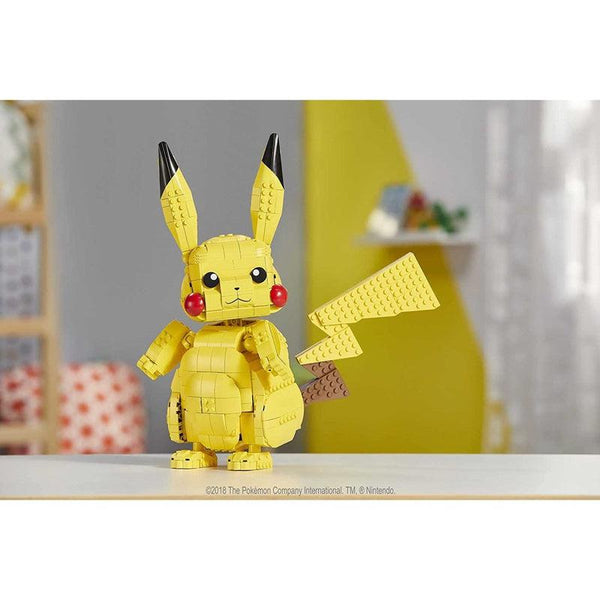 Mattel Mega Construx Pokemon Jumbo Pikachu Building Set - The Online ...