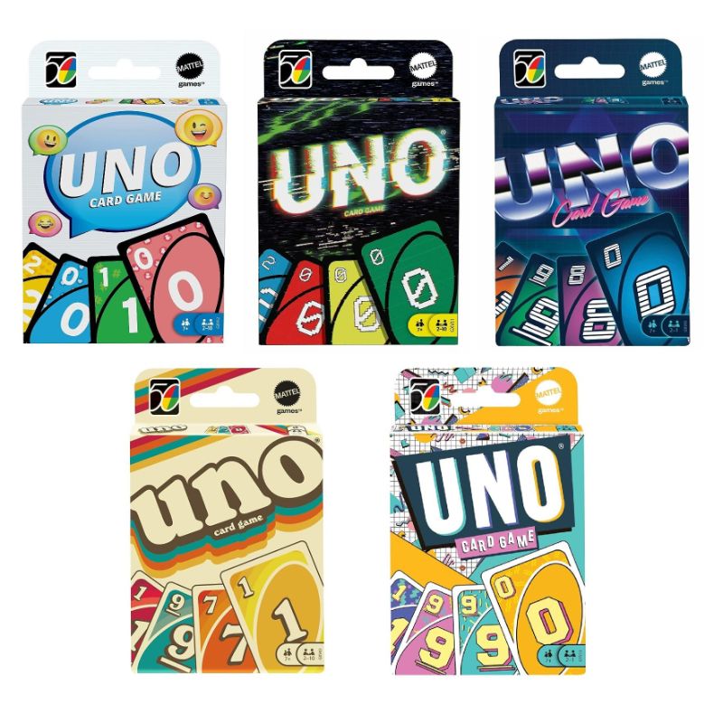 Mattel Uno Iconic Series The Decades Card Games - The Online Toy Store