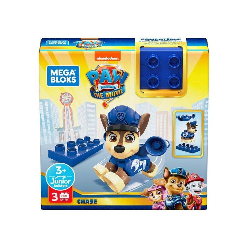 Mega Bloks Paw Patrol The Movie Chase Toy Figure & Building Block - The ...
