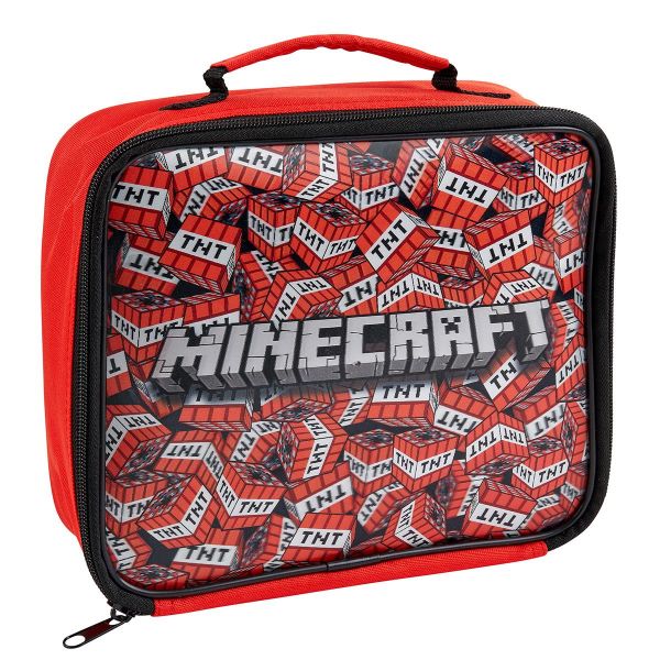 Minecraft TNT Insulated Lunch Bag - The Online Toy Store