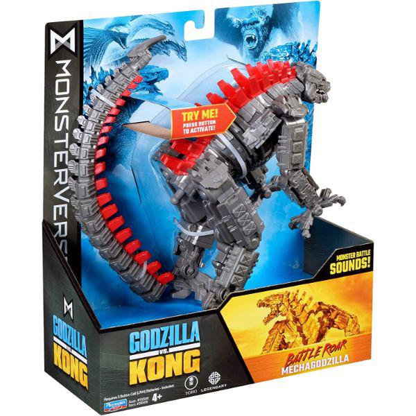 Monsterverse Godzilla vs Kong Battle Roar Mechagodzilla 7" Toy Action ...