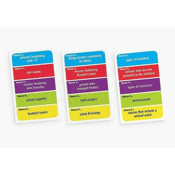 Name 5 Board Game - The Online Toy Store