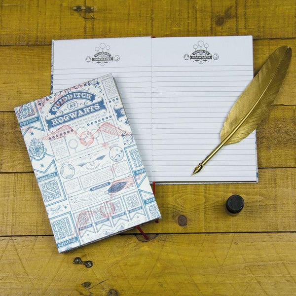 Official Harry Potter Quidditch Notebook 200 Lined Page Journal Notepa ...